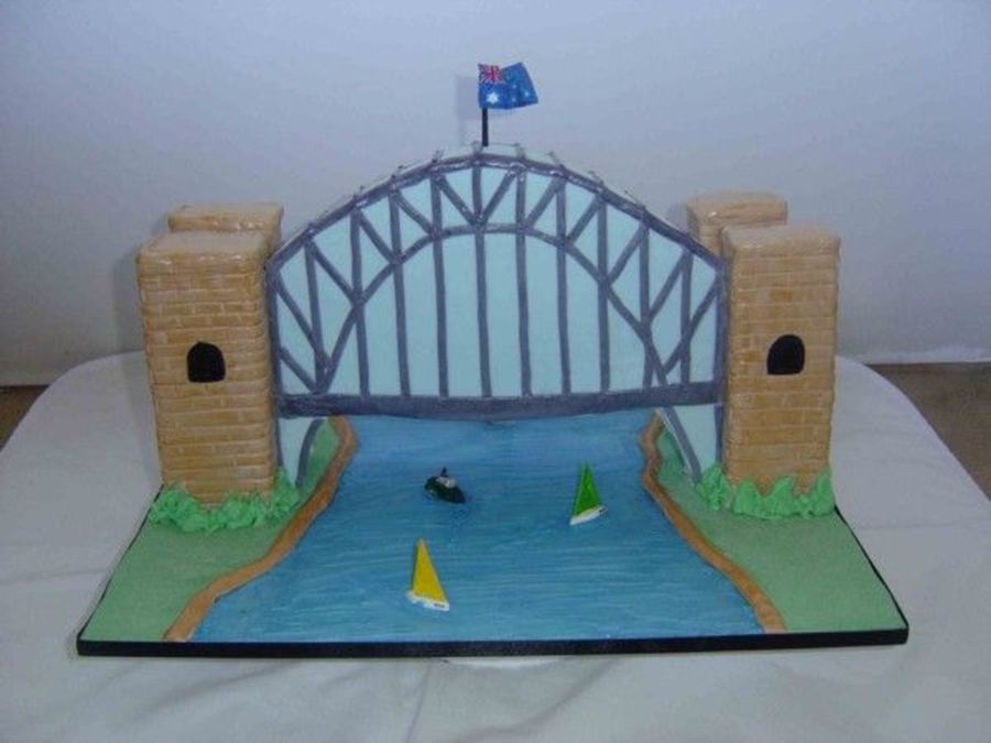 The Harbour Bridge Cake - CakeCentral.com