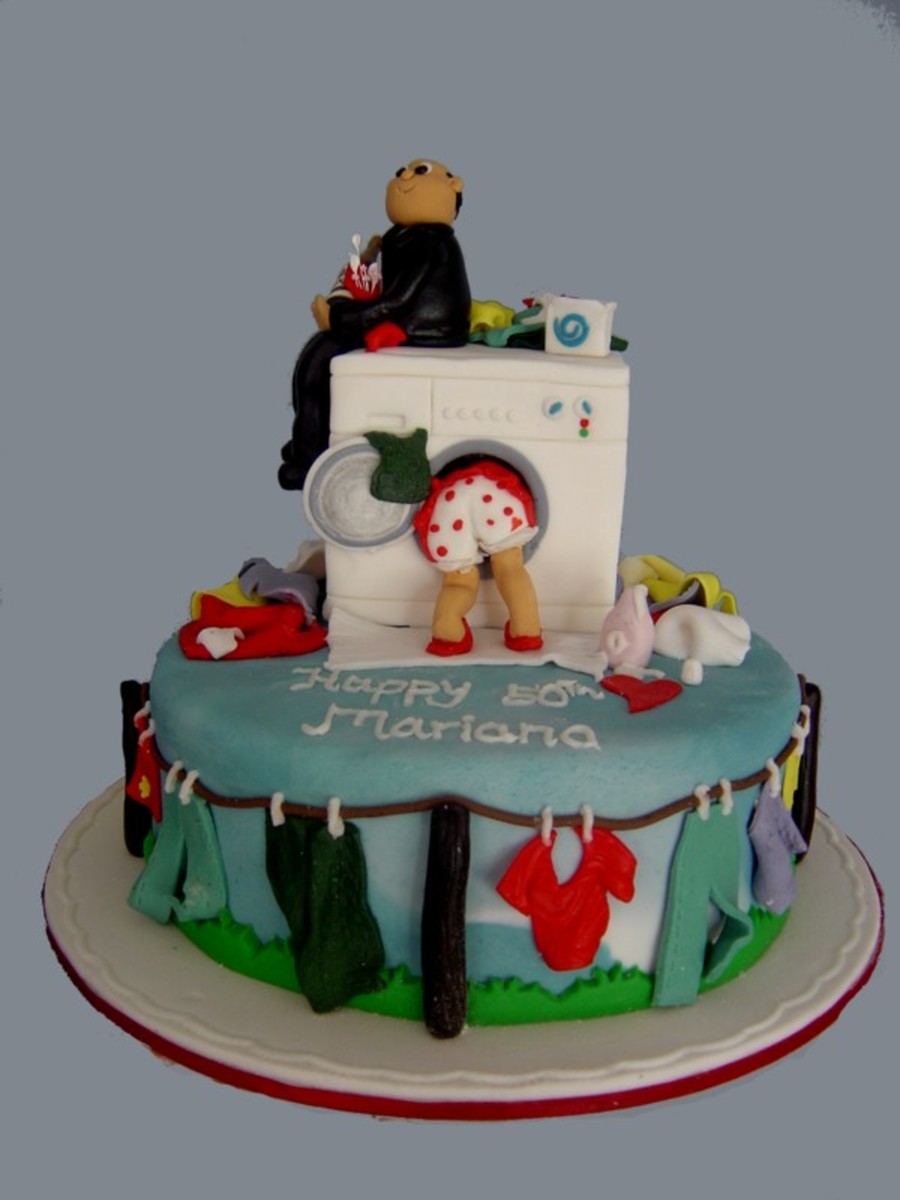 Washing Day Birthday Cake - CakeCentral.com
