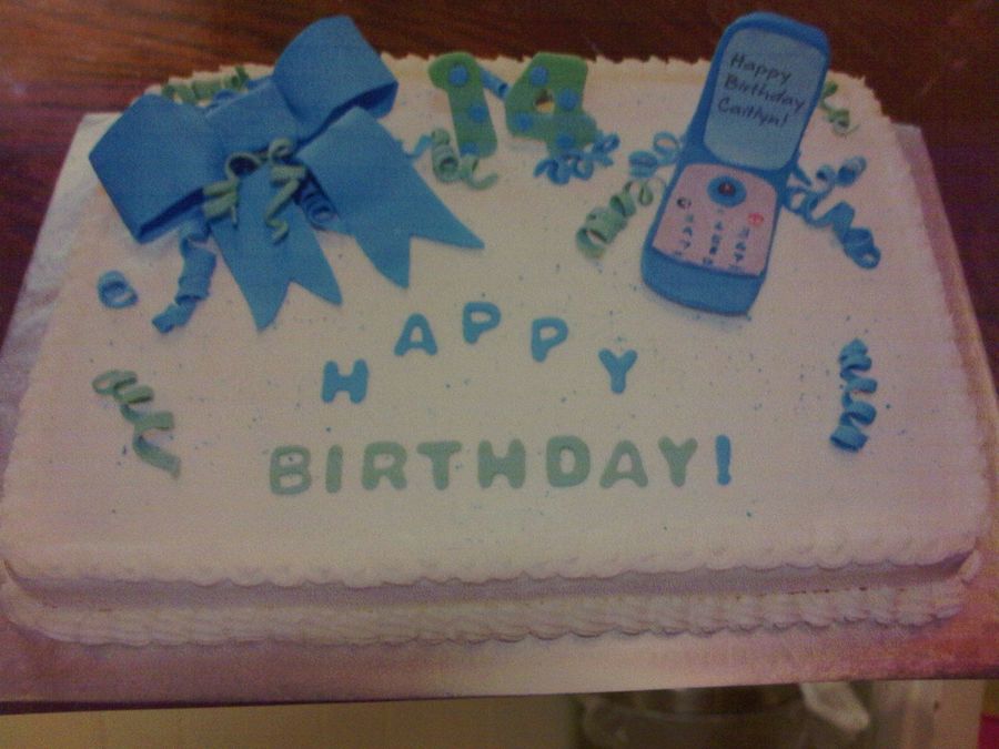 Cell Phone Cake - CakeCentral.com