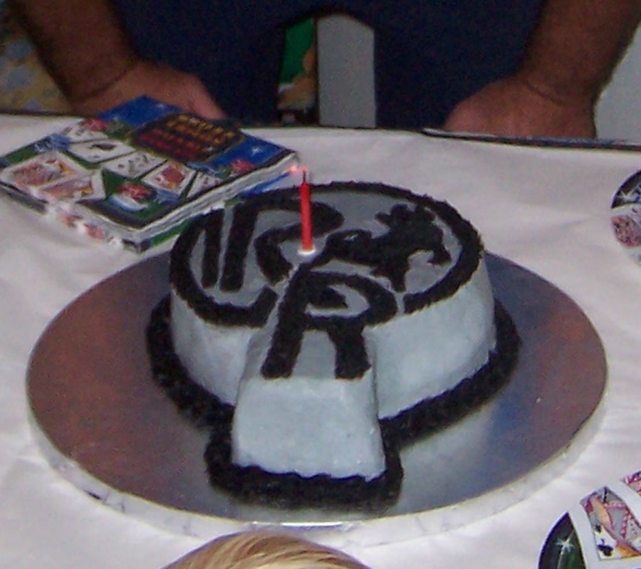 Ranch Logo Cake - CakeCentral.com