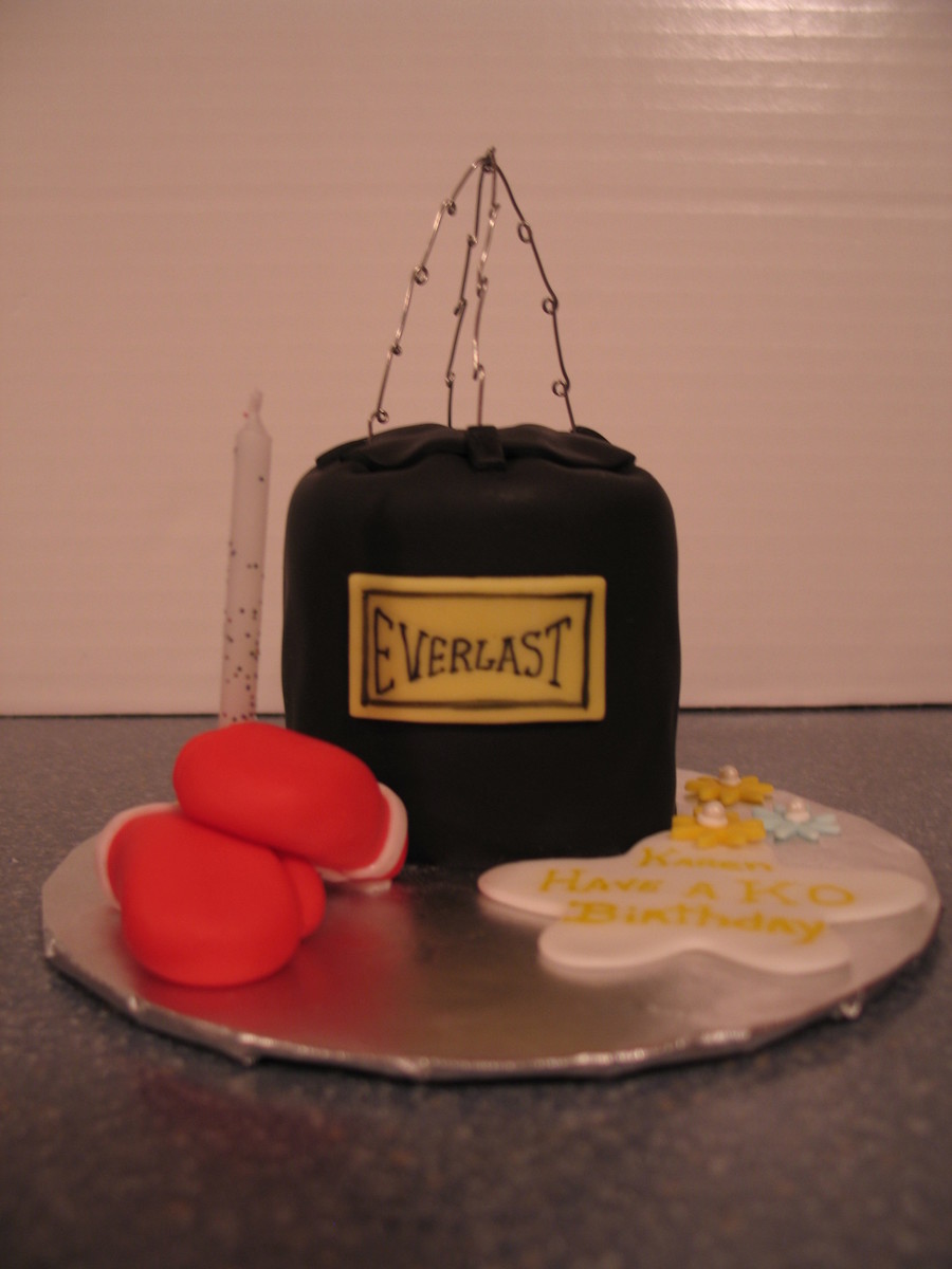 Mini Punching Bag - CakeCentral.com