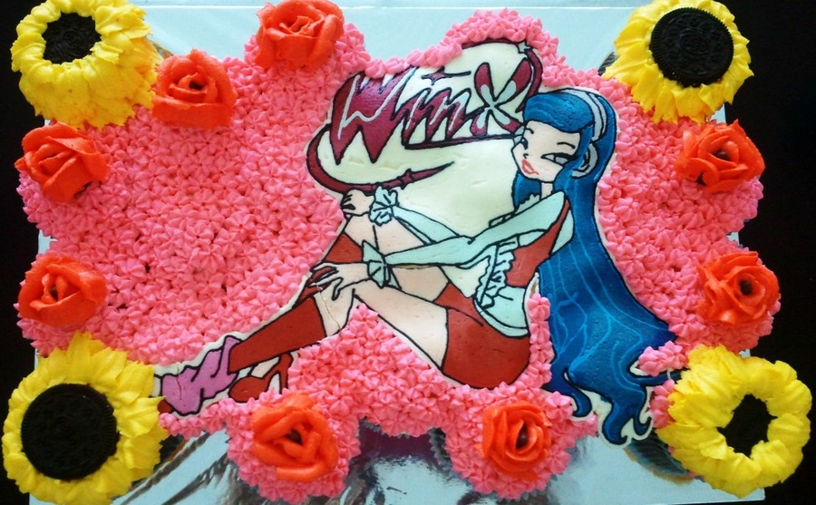 Winx Club - Musa In The Garden - CakeCentral.com