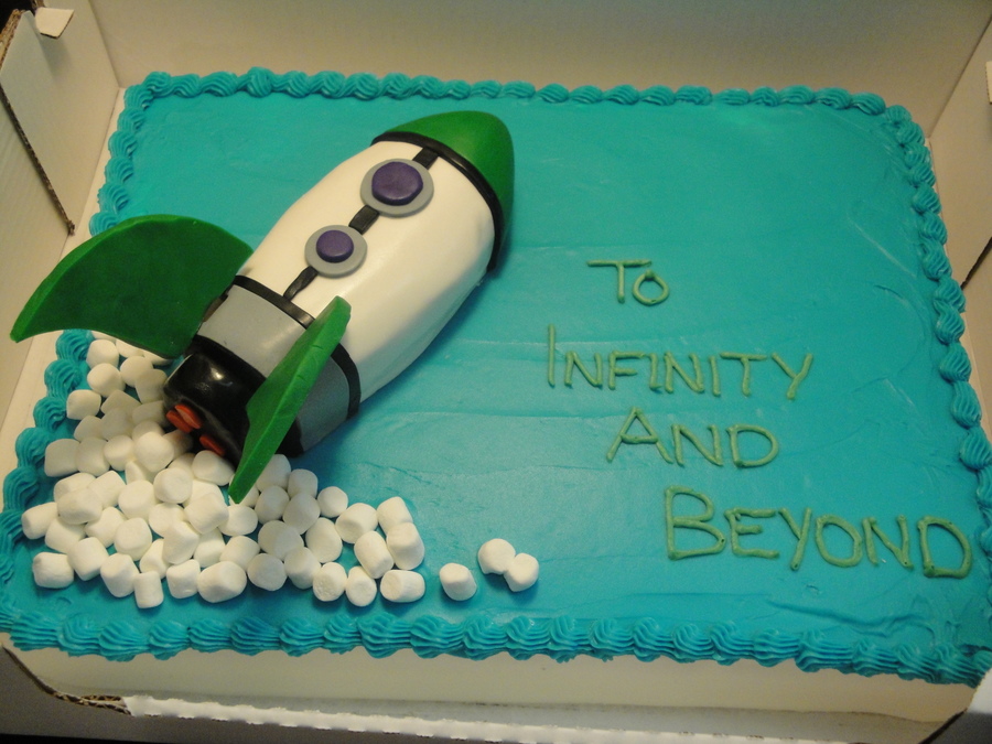 Buzz Lightyear's Rocket - CakeCentral.com