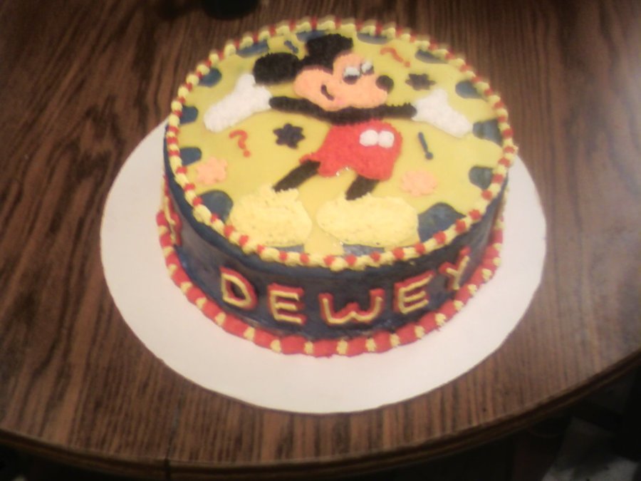 Mickey Mouse - CakeCentral.com