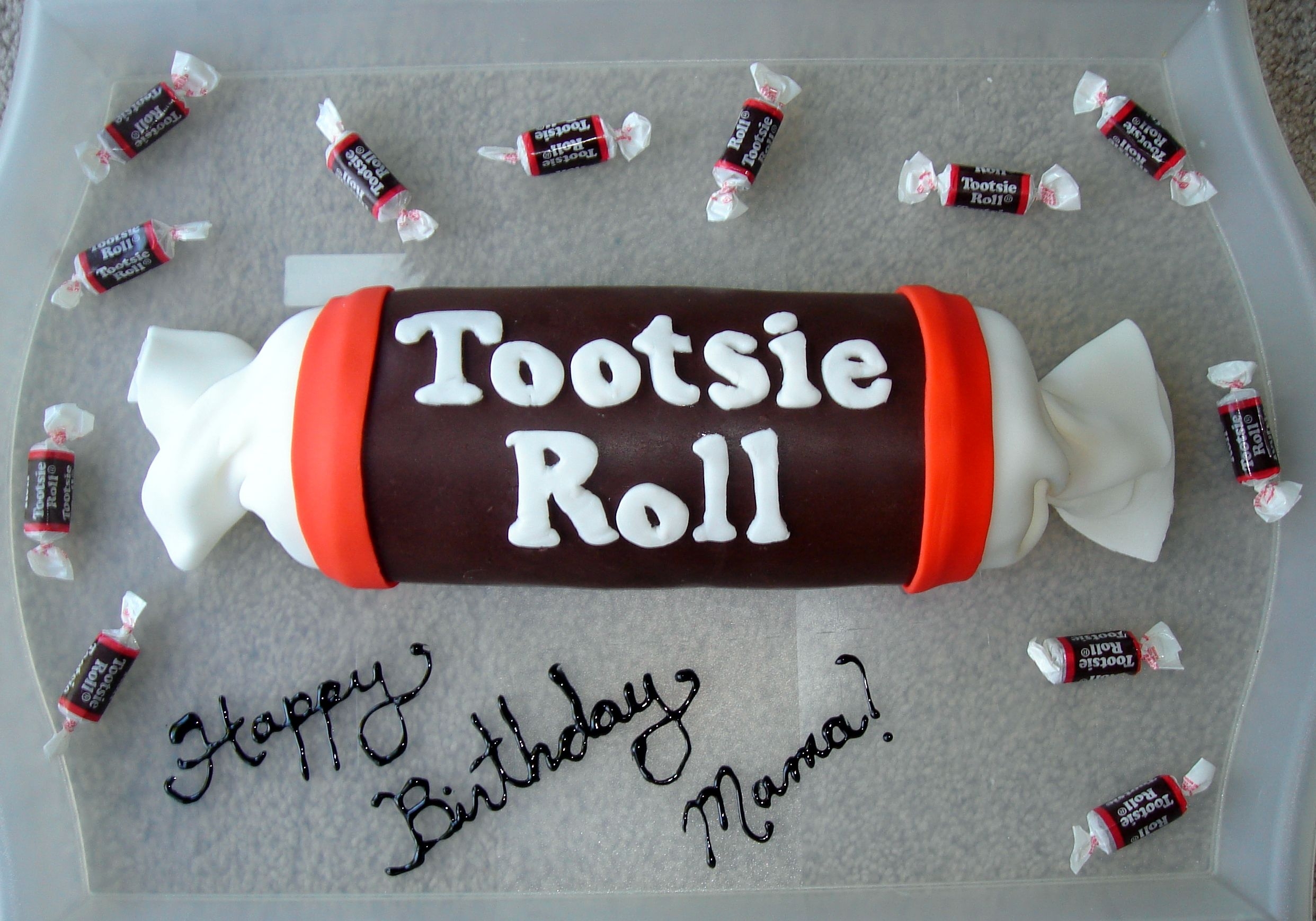 Tootsie Roll Cake - CakeCentral.com