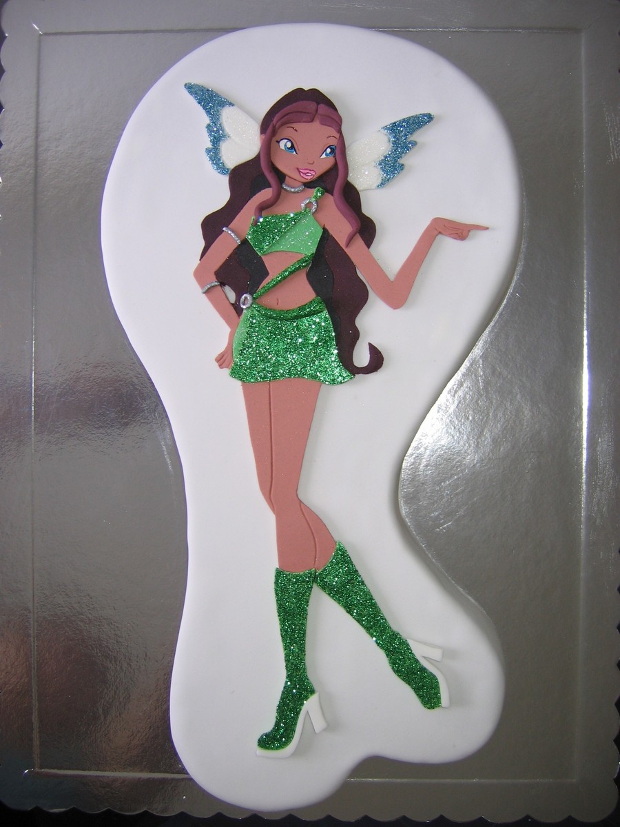 Winx Layla - CakeCentral.com
