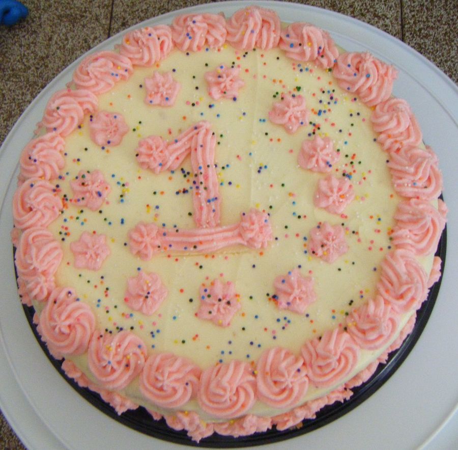 Simple Vanilla Cake - CakeCentral.com