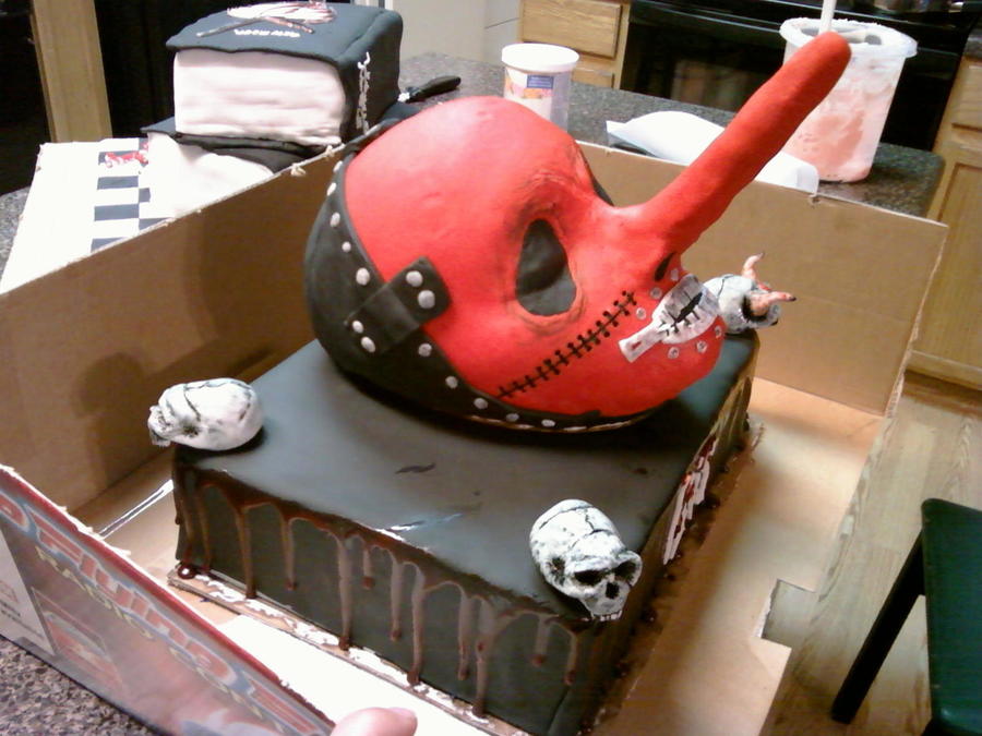 Slipknot Cake - CakeCentral.com