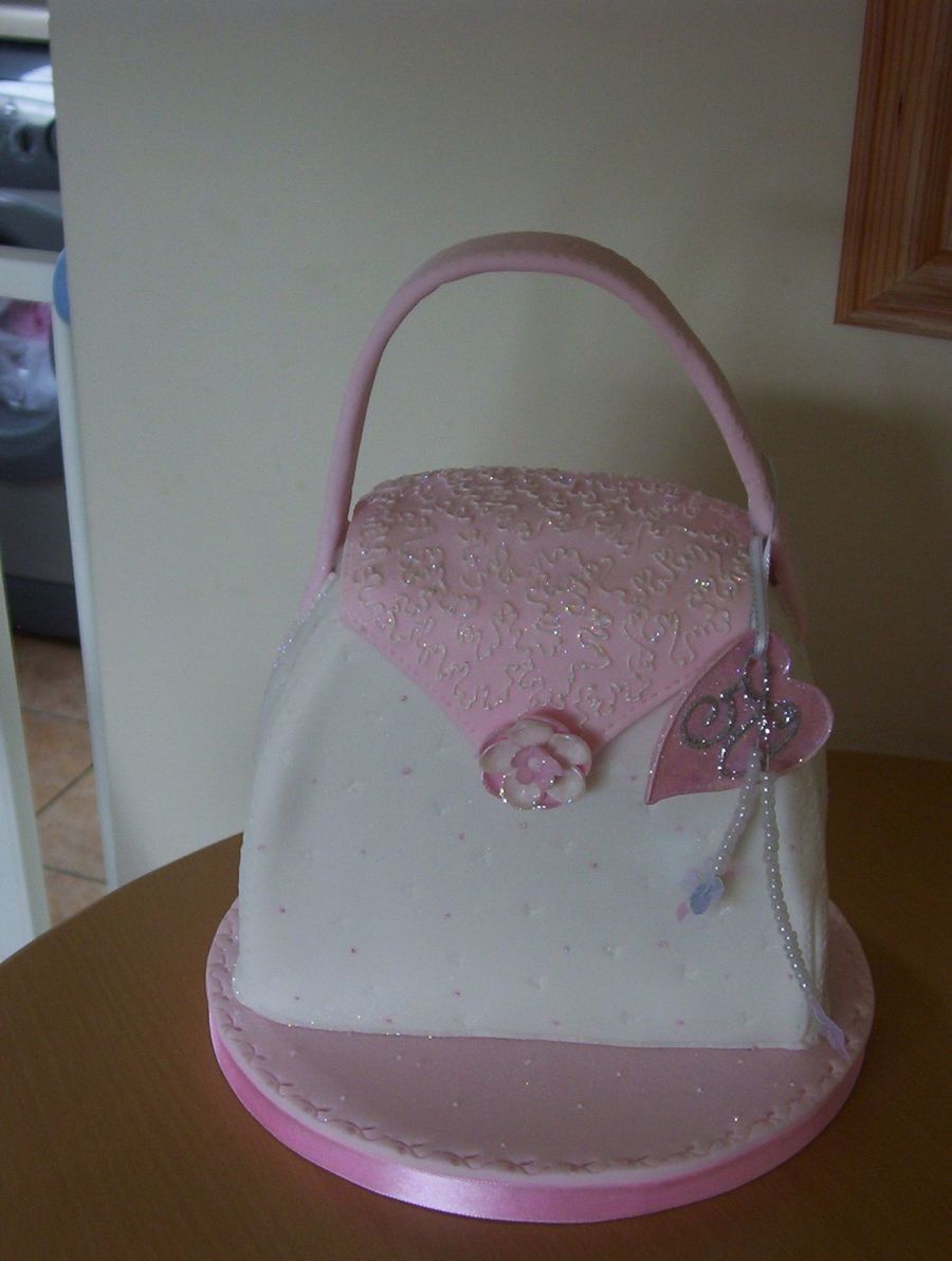 Handbag With 50 Charm - CakeCentral.com
