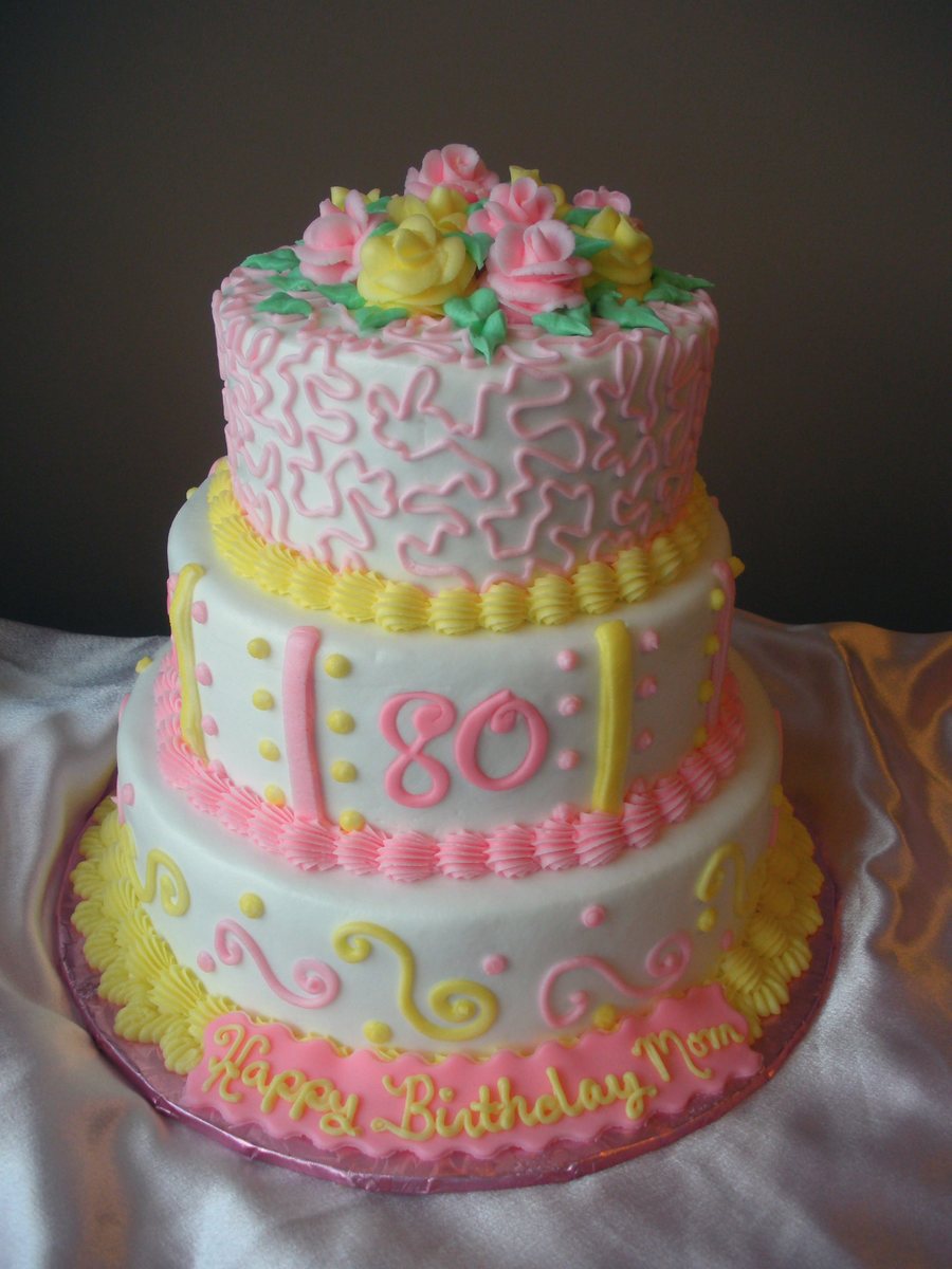 80Th Celebration - CakeCentral.com