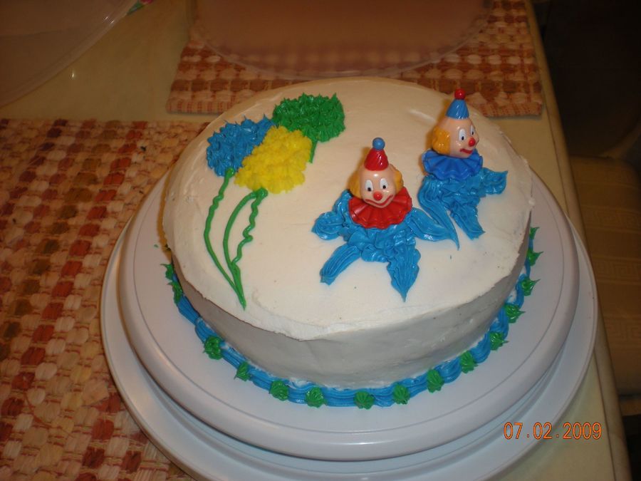 Clown Cake - CakeCentral.com