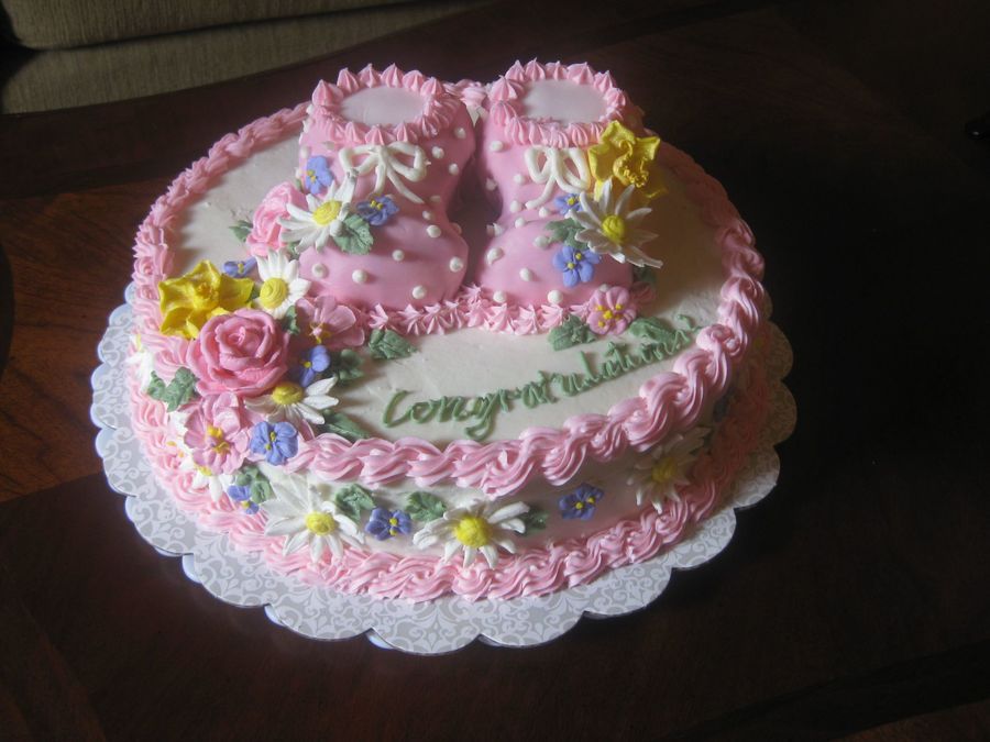 Bootie Cake - CakeCentral.com