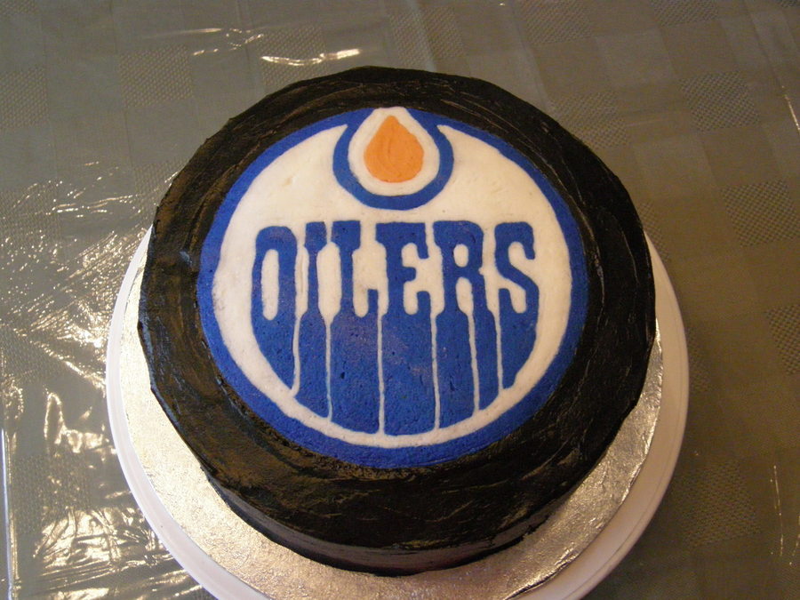 Edmonton Oilers Cake - CakeCentral.com