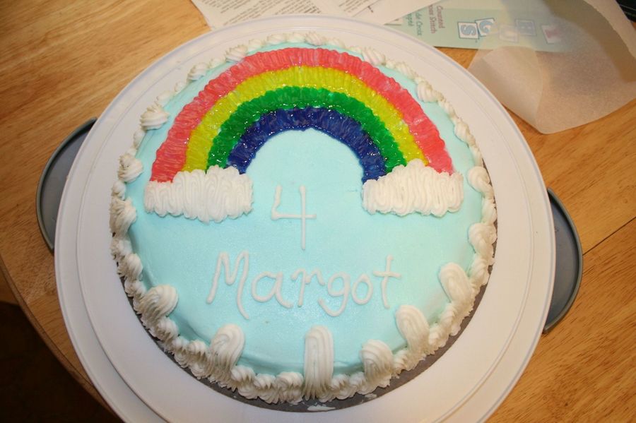 Rainbow Cake - CakeCentral.com