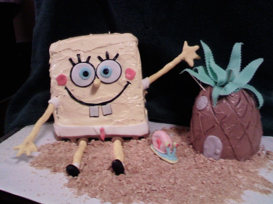 Sponge Bob Cake - CakeCentral.com