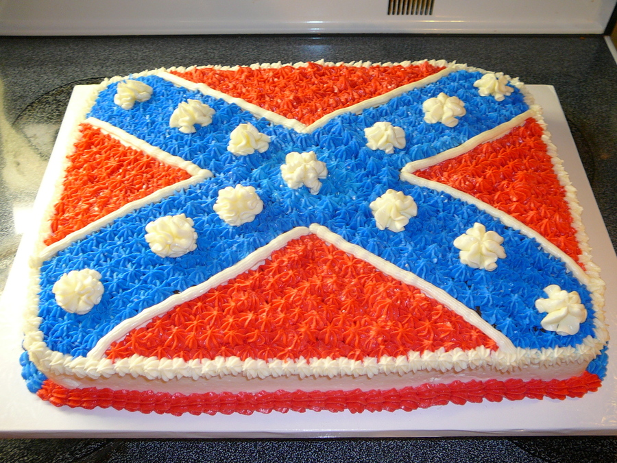 Rebel Flag - CakeCentral.com