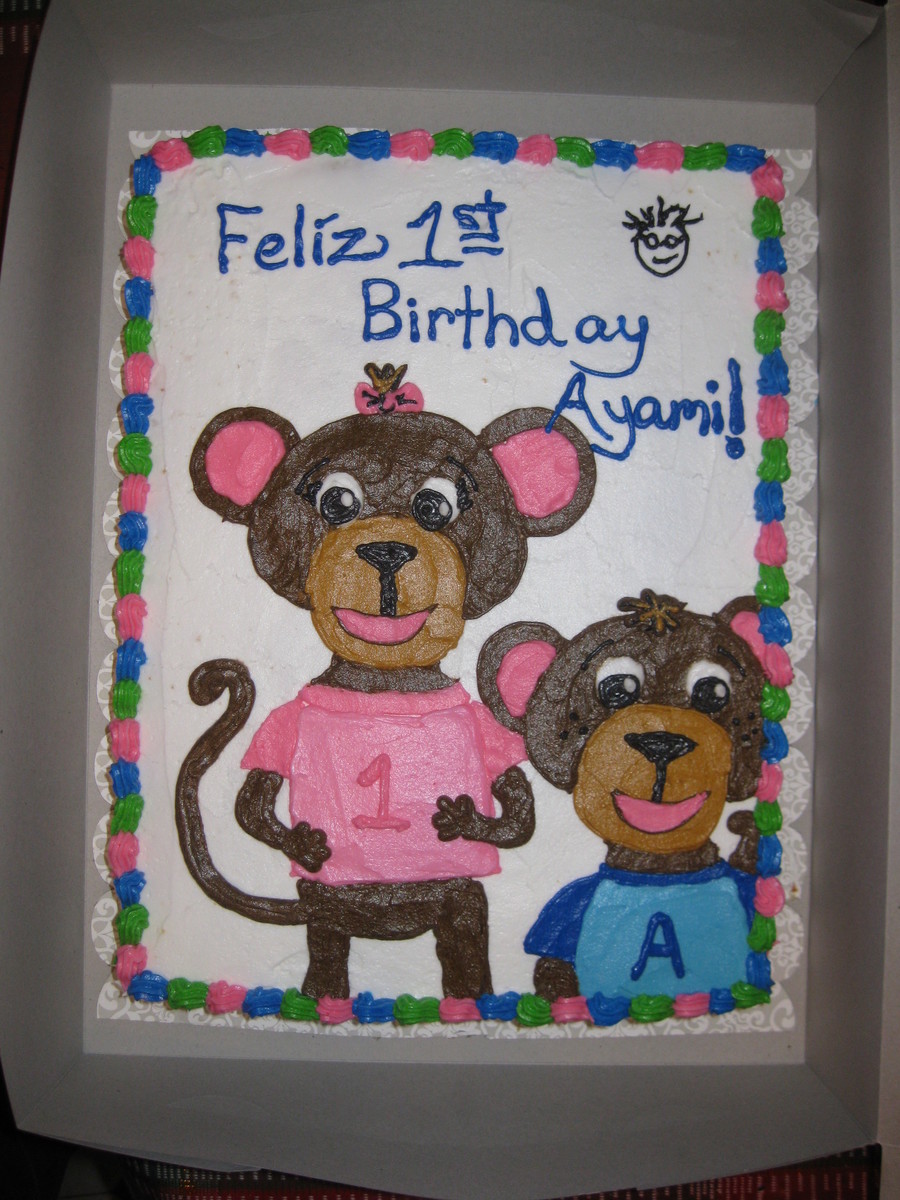 Baby Einstein Cake "1St Birthday" - CakeCentral.com