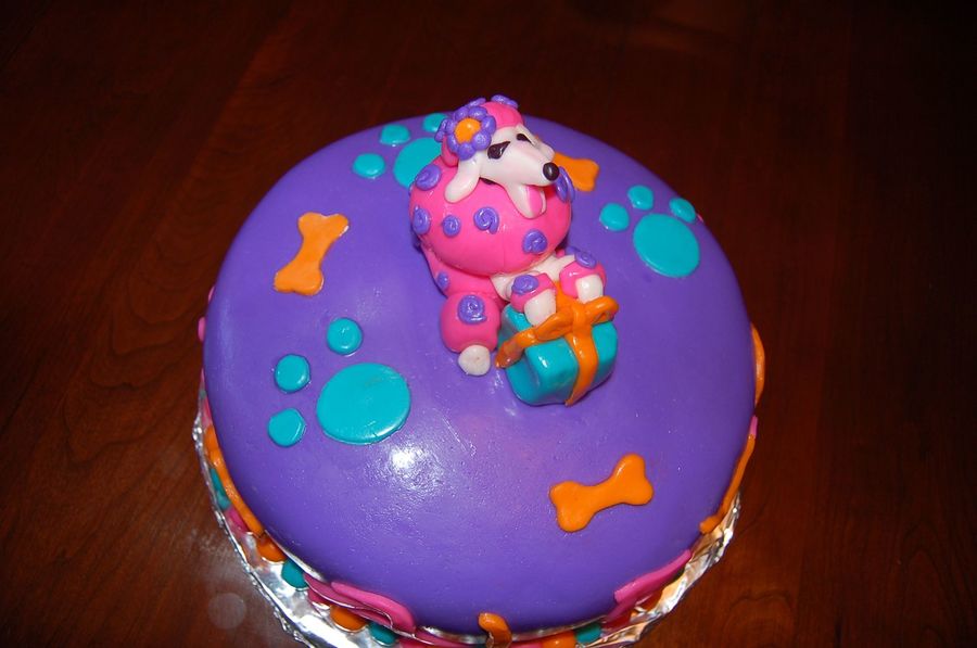 Poodle Cake - CakeCentral.com