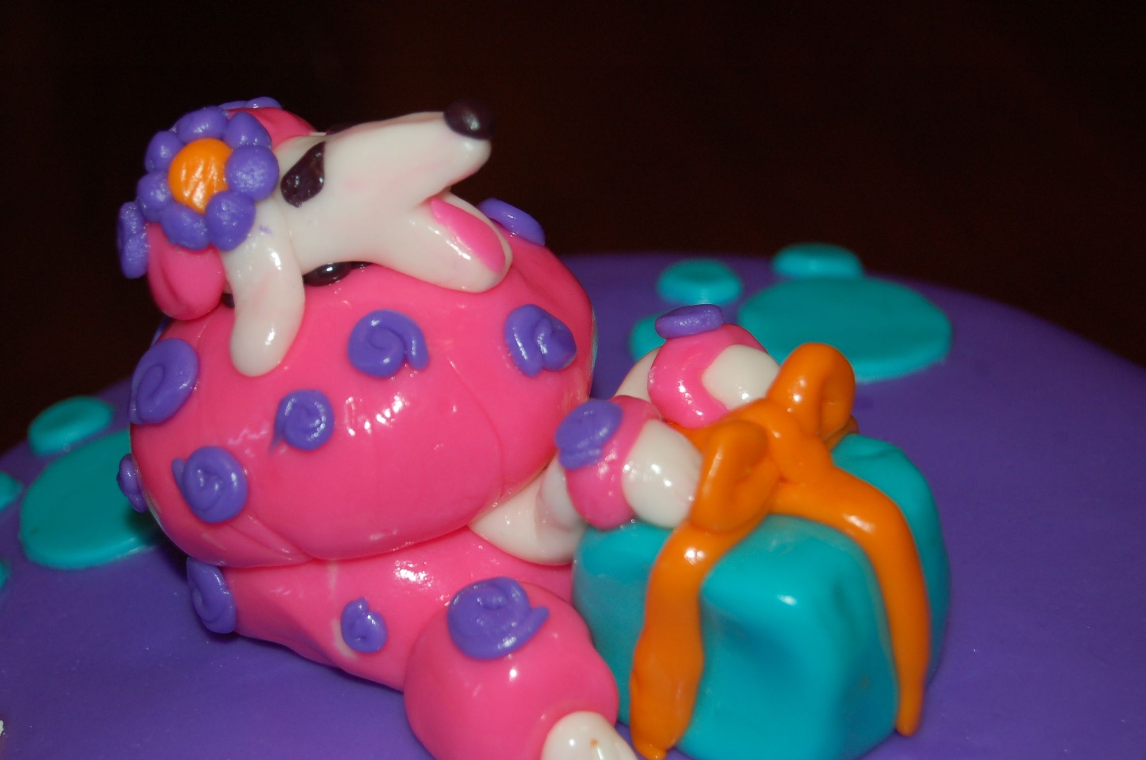 Poodle Cake - CakeCentral.com