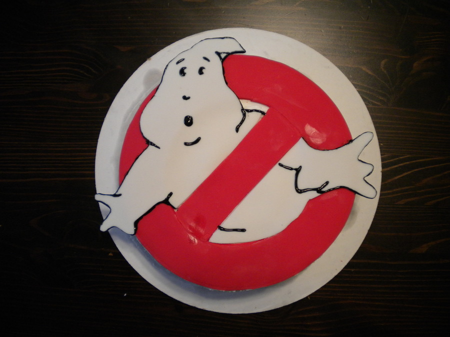 Ghostbusters Logo - CakeCentral.com