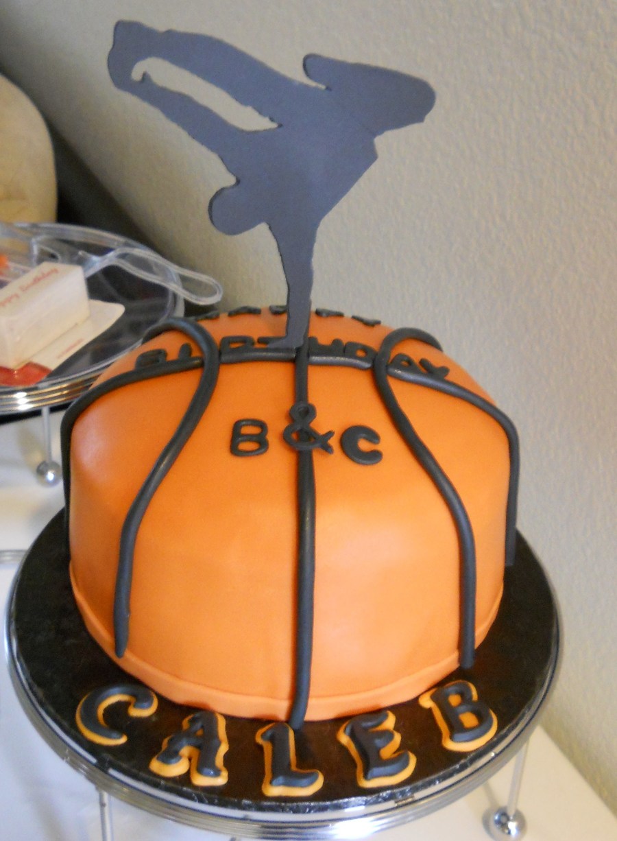 Basketball/break Dancer Birthday Cake - CakeCentral.com