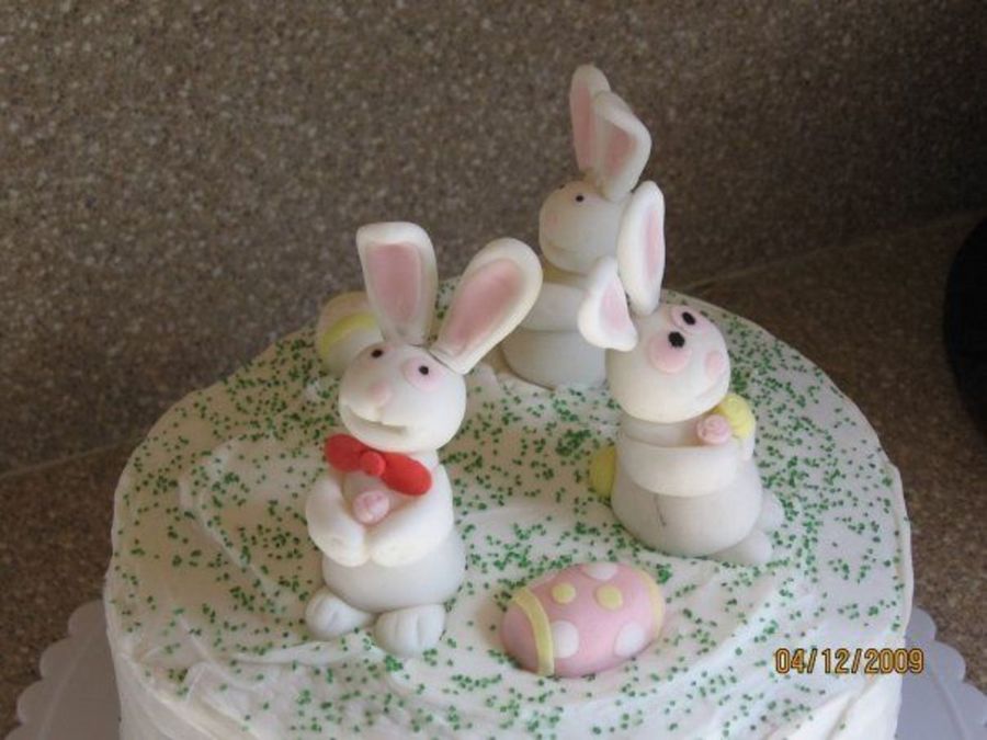 Easter Bunny Cake - CakeCentral.com