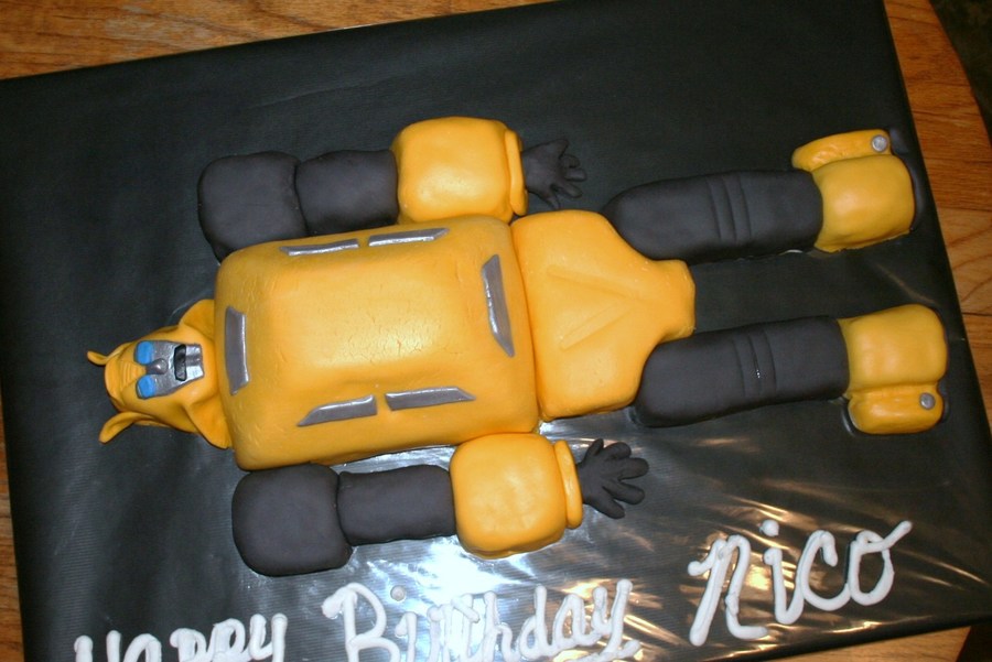 Transformer Bumble Bee - CakeCentral.com