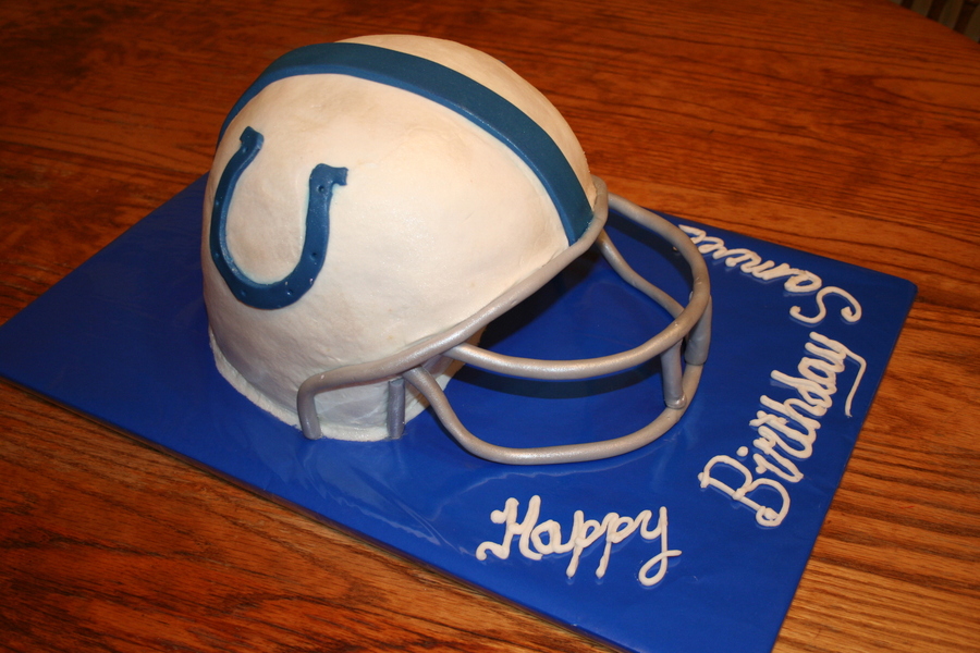 Colts Birthday Cake - CakeCentral.com