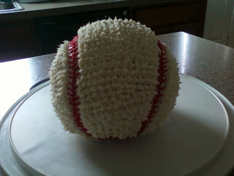 Baseball Cake - CakeCentral.com