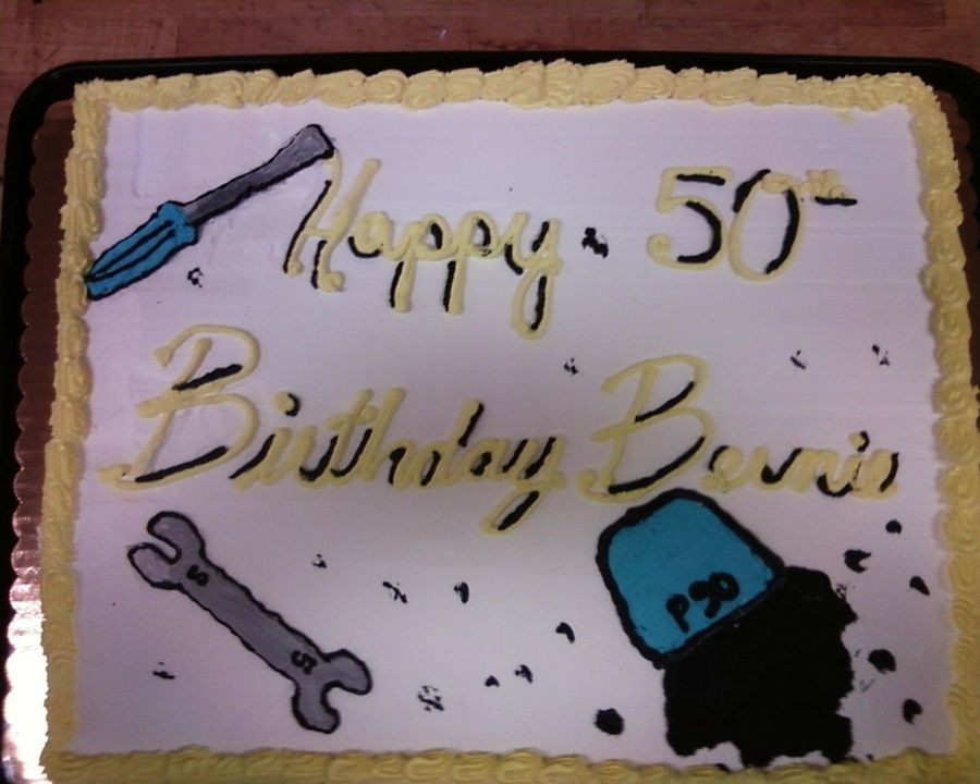 Mechanic Theme Cake - CakeCentral.com