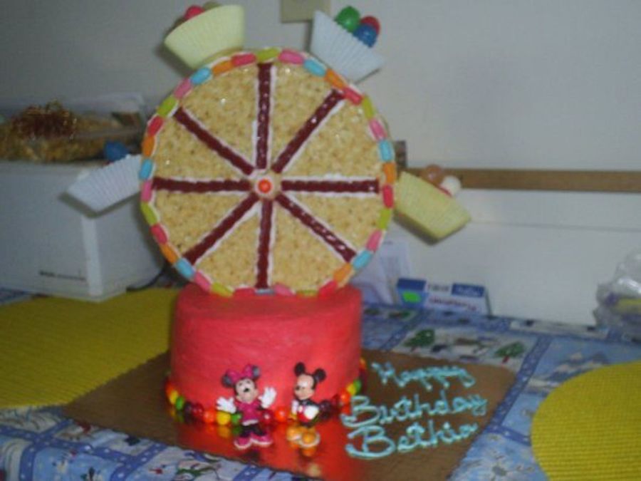 Mickey Mouse Ferris Wheel Cake - CakeCentral.com