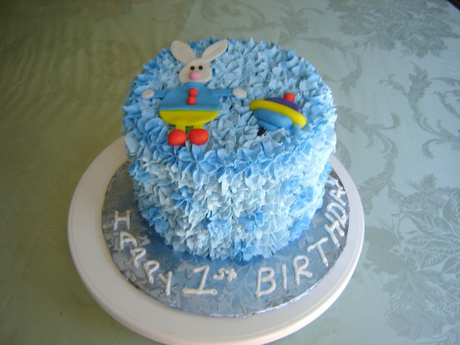 Hopla Bunny, First Birthday Cake - CakeCentral.com