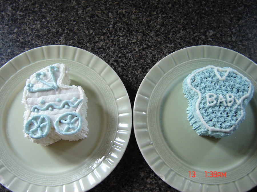 Mini Cakes For Baby Shower - CakeCentral.com