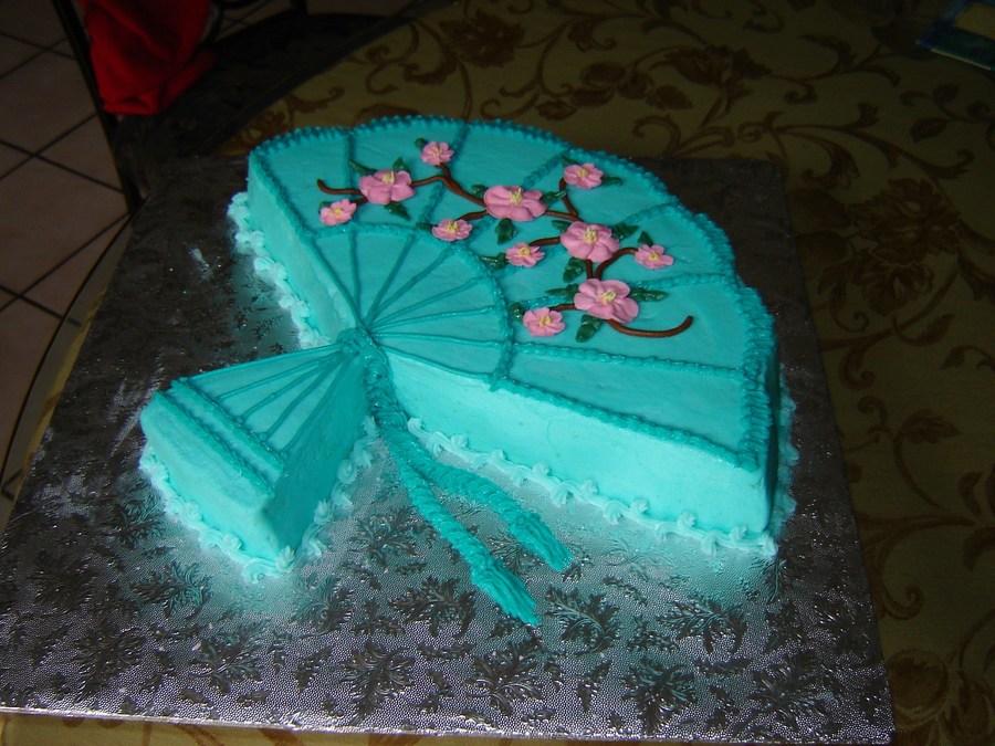Fan Cake - CakeCentral.com