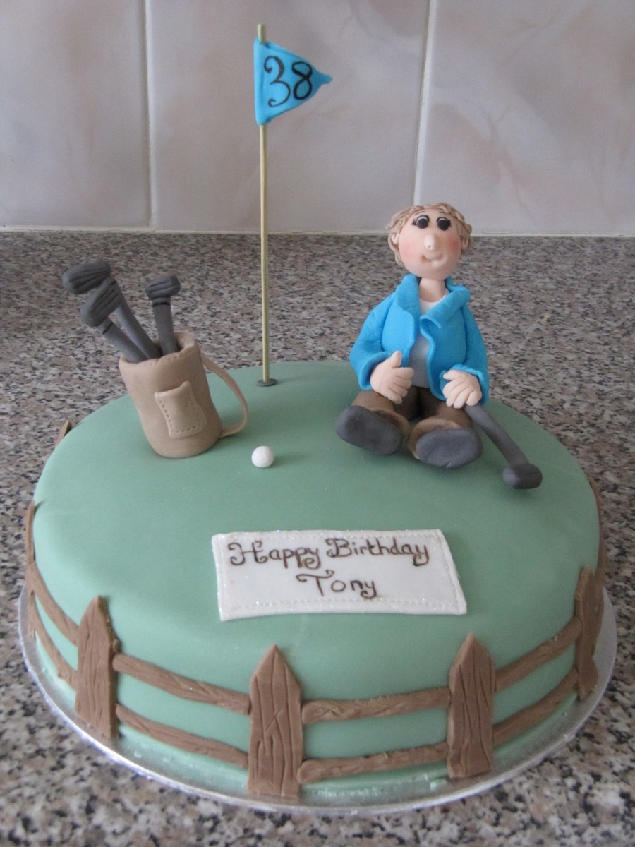 Golf Theme Cake - CakeCentral.com