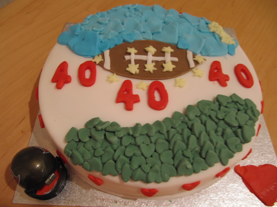 40Th Birthday - Tampa Bay Buccaneers - CakeCentral.com