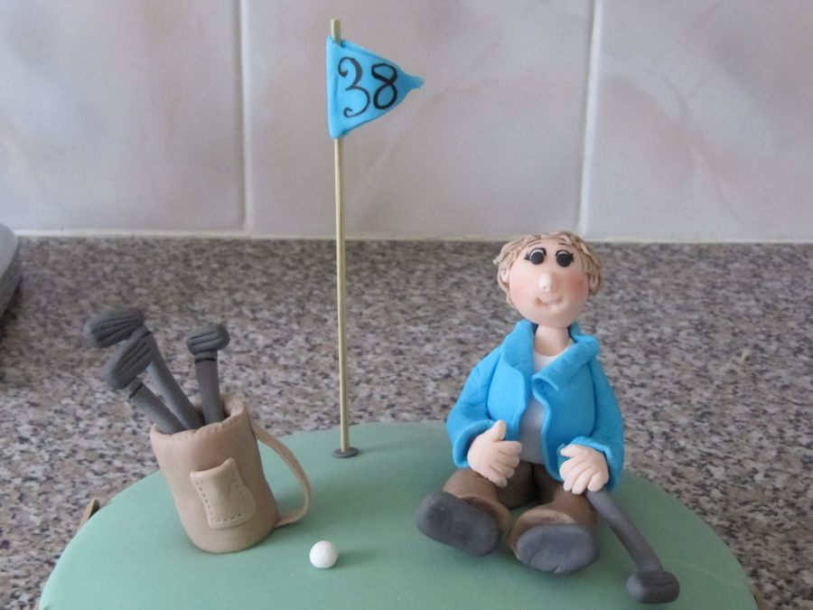 Golf Theme Cake - CakeCentral.com