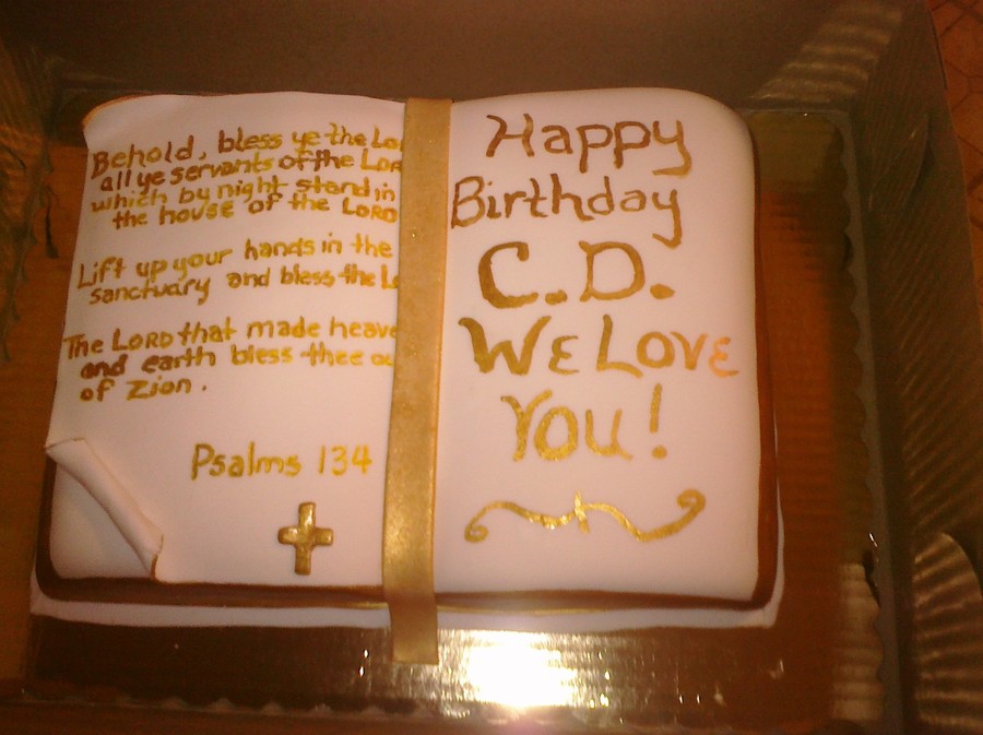 Bible - CakeCentral.com