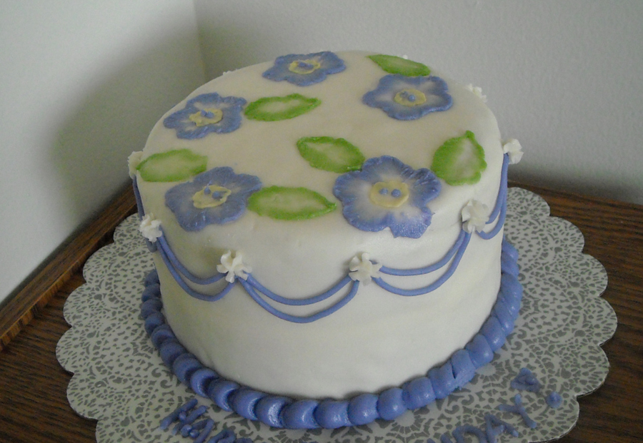 Brush Embroidery - CakeCentral.com