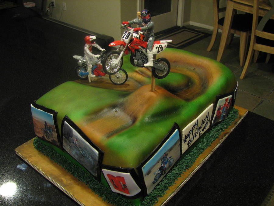 Dirt Bike Cake - CakeCentral.com