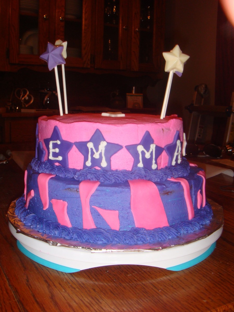 Birthday Cake For A 7Year Old Girl - CakeCentral.com