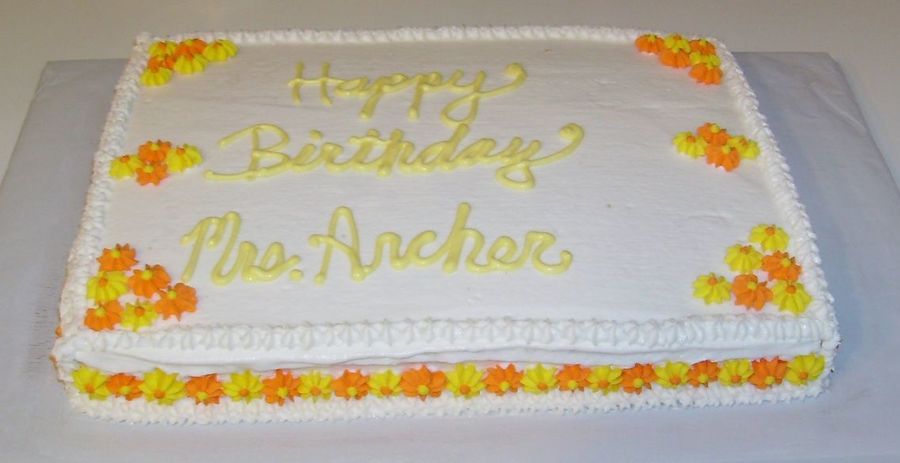 Birthday Cake - CakeCentral.com