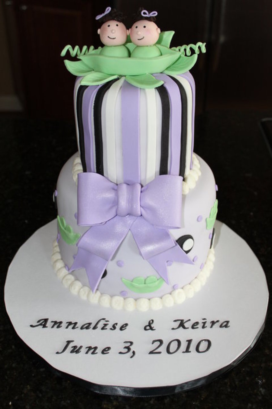 Twins Cake - CakeCentral.com