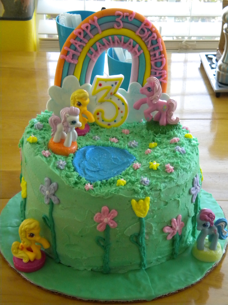 My Little Pony Ice Cream Cake - CakeCentral.com