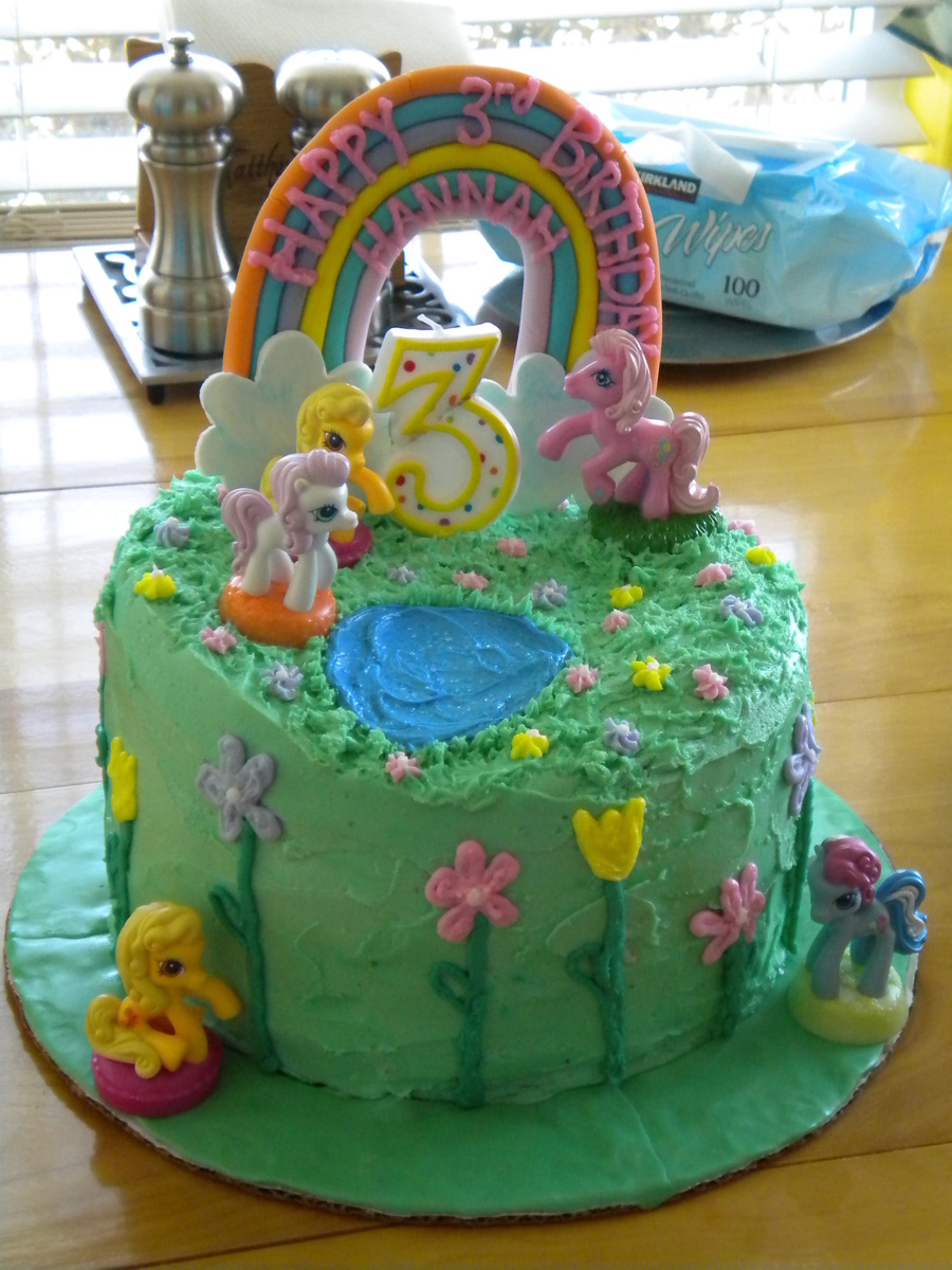 My Little Pony Ice Cream Cake - CakeCentral.com