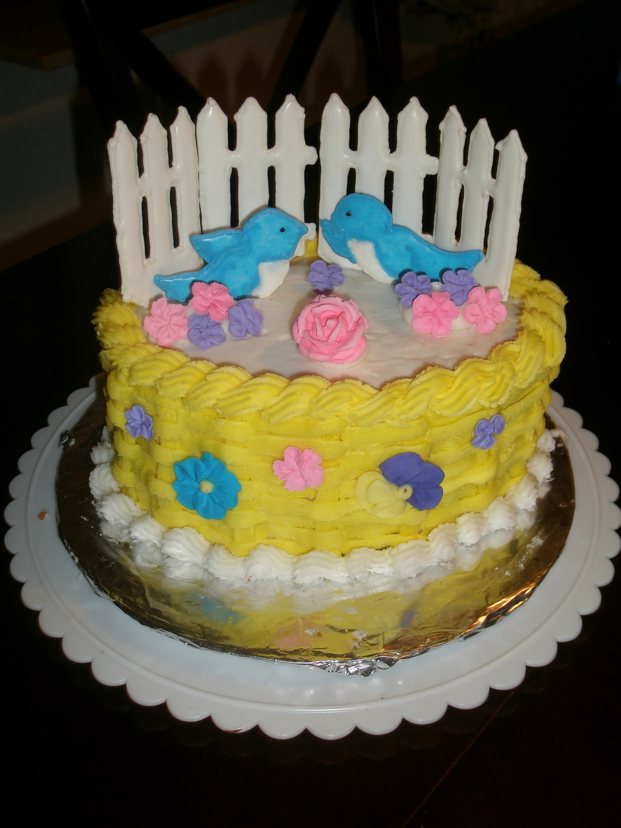 Garden Cake - CakeCentral.com