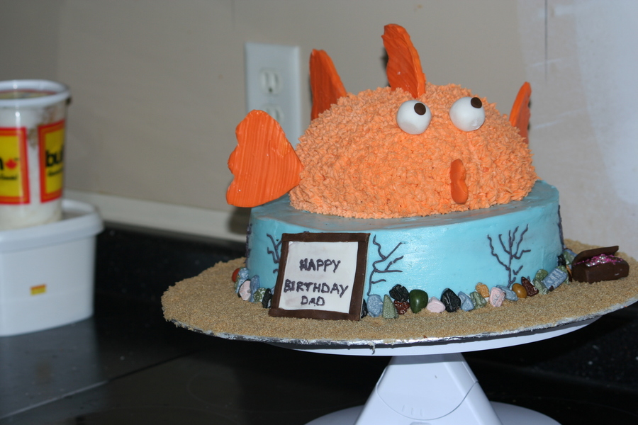 Fish Cake - CakeCentral.com