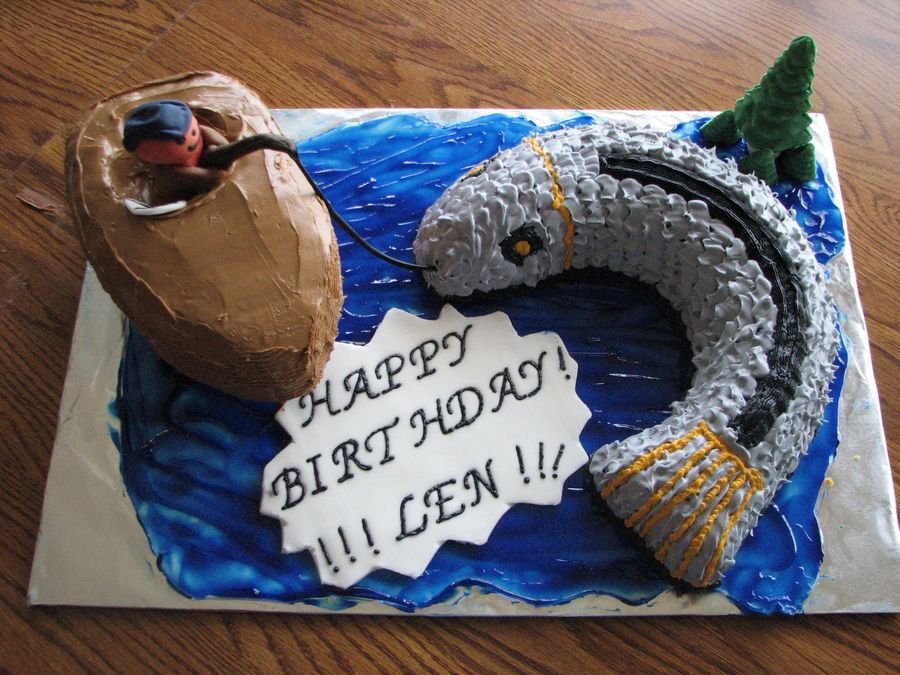 Gone Fishing - CakeCentral.com