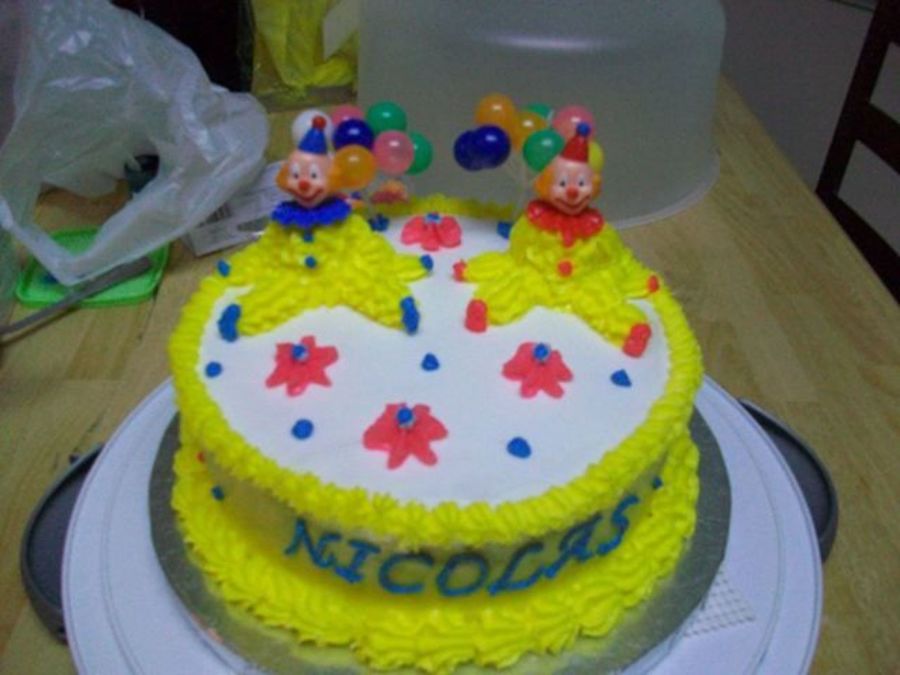 Clown Cake - CakeCentral.com