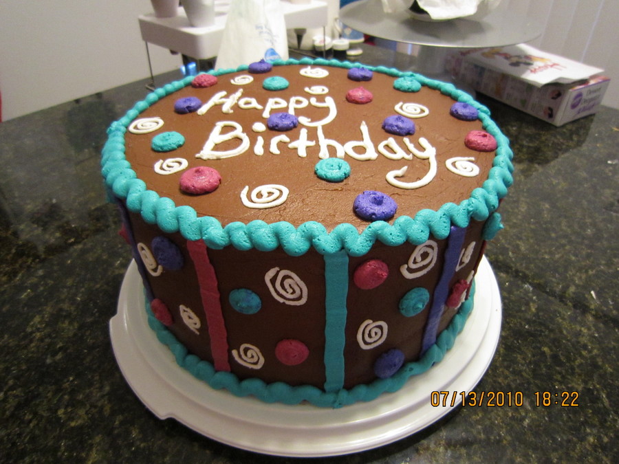 Fun Birthday Cake - CakeCentral.com